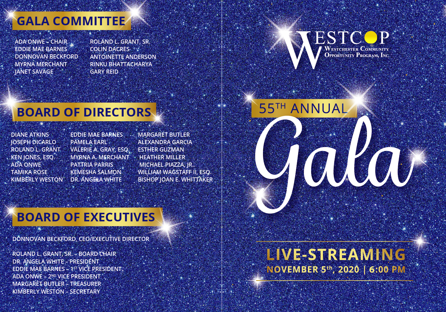 55th ANNUAL GALA