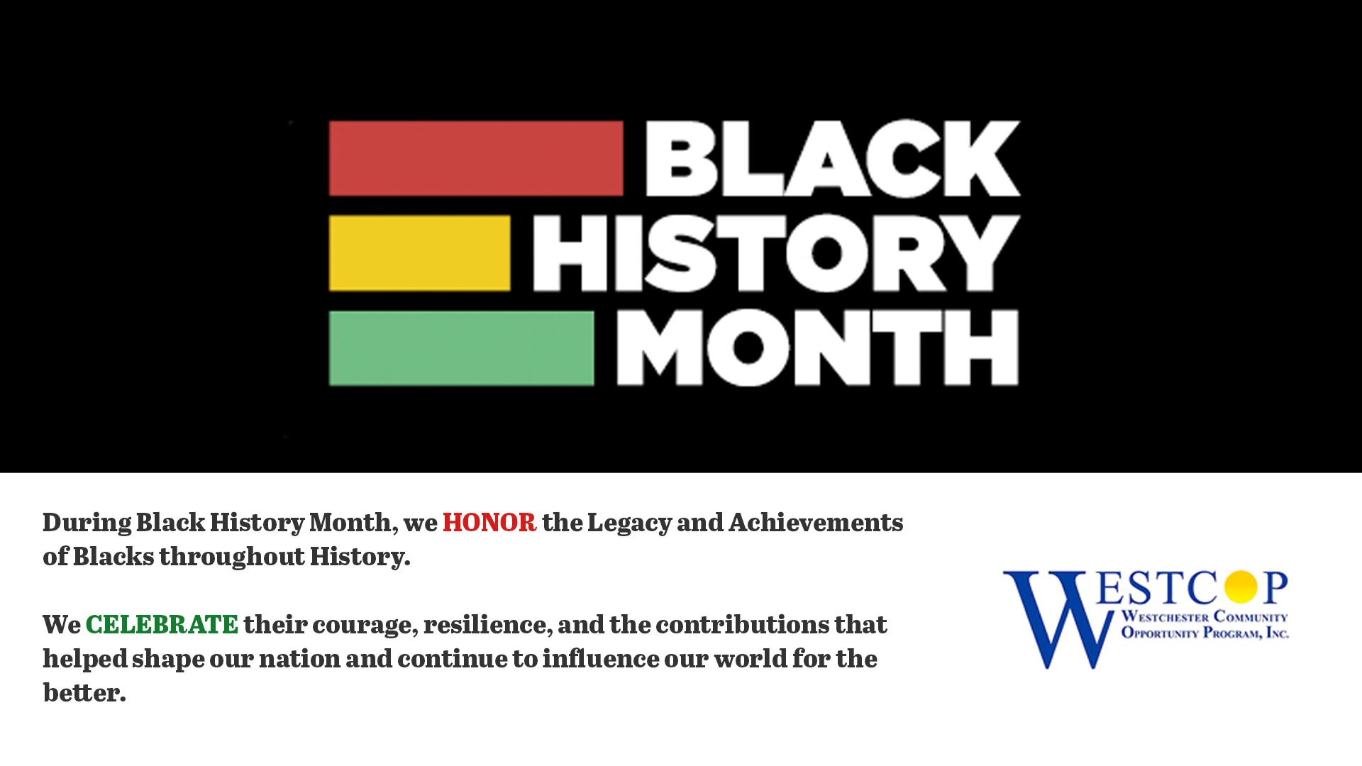 | Helping people; Changing lives